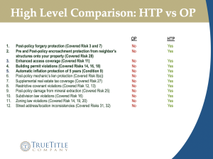Why Buyers Should Consider the ALTA Homeowner’s Title Policy – True Title